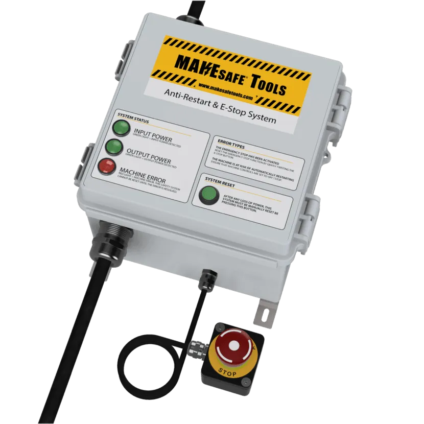 Industrial Anti-Restart & E-Stop System - MAKESafe Tools