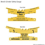 Bench Grinder Safety Gauge